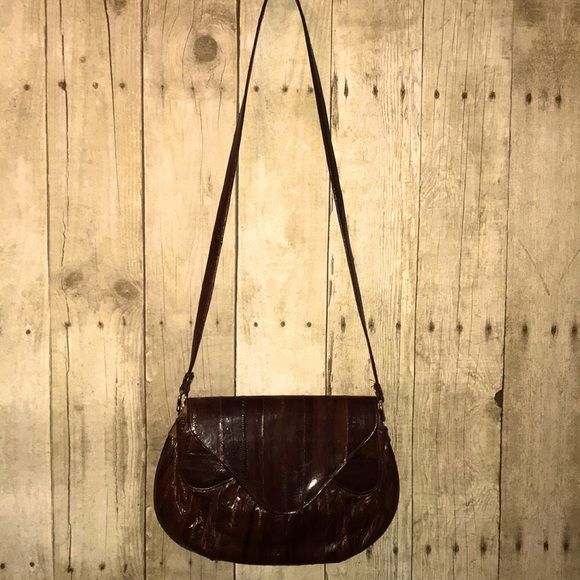 Vintage | Bags | Vintage Eel Skin Bag | Poshmark
